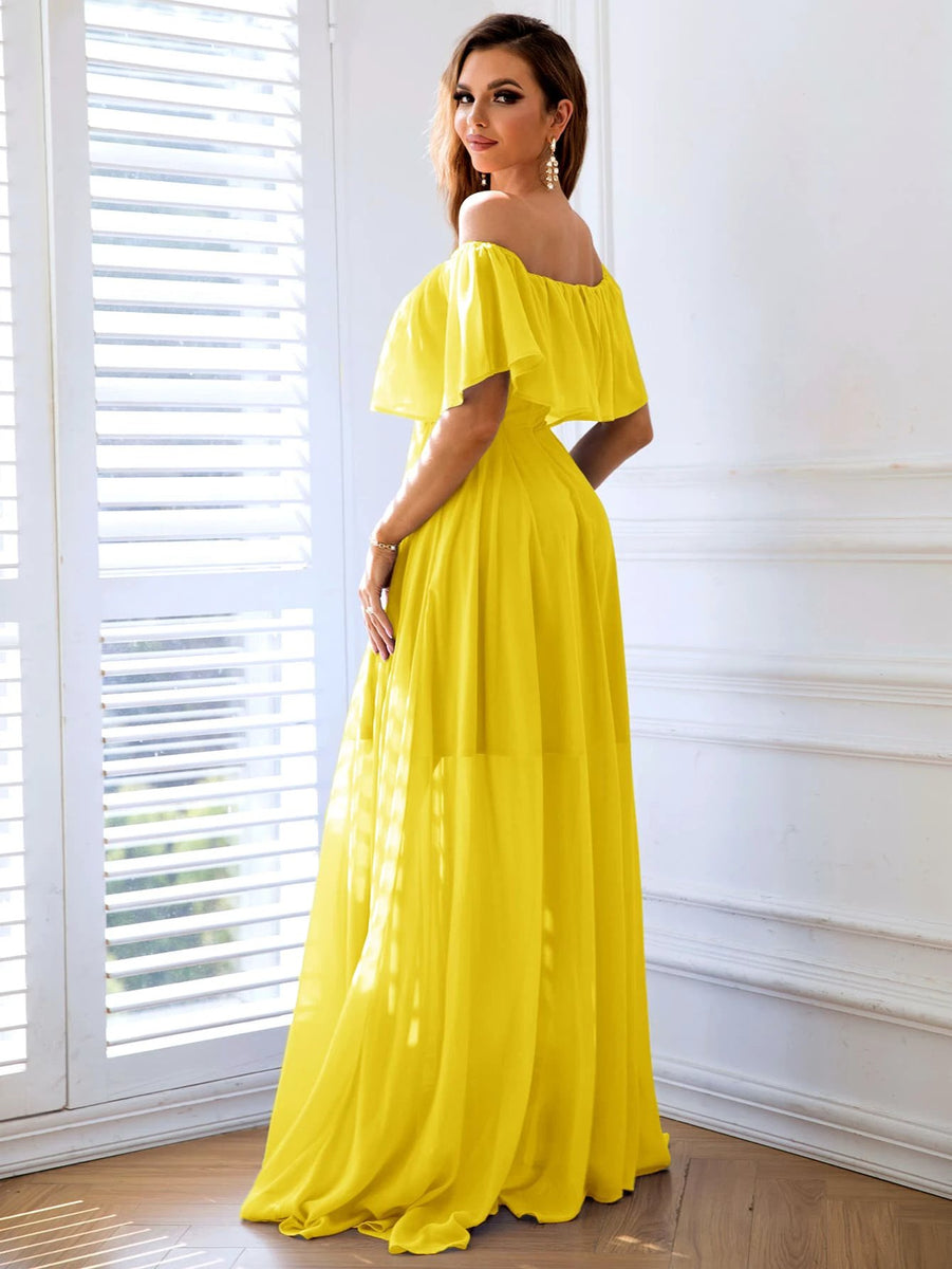 Off Shoulder Maxi|Gown - Preorders New Digz Consignment